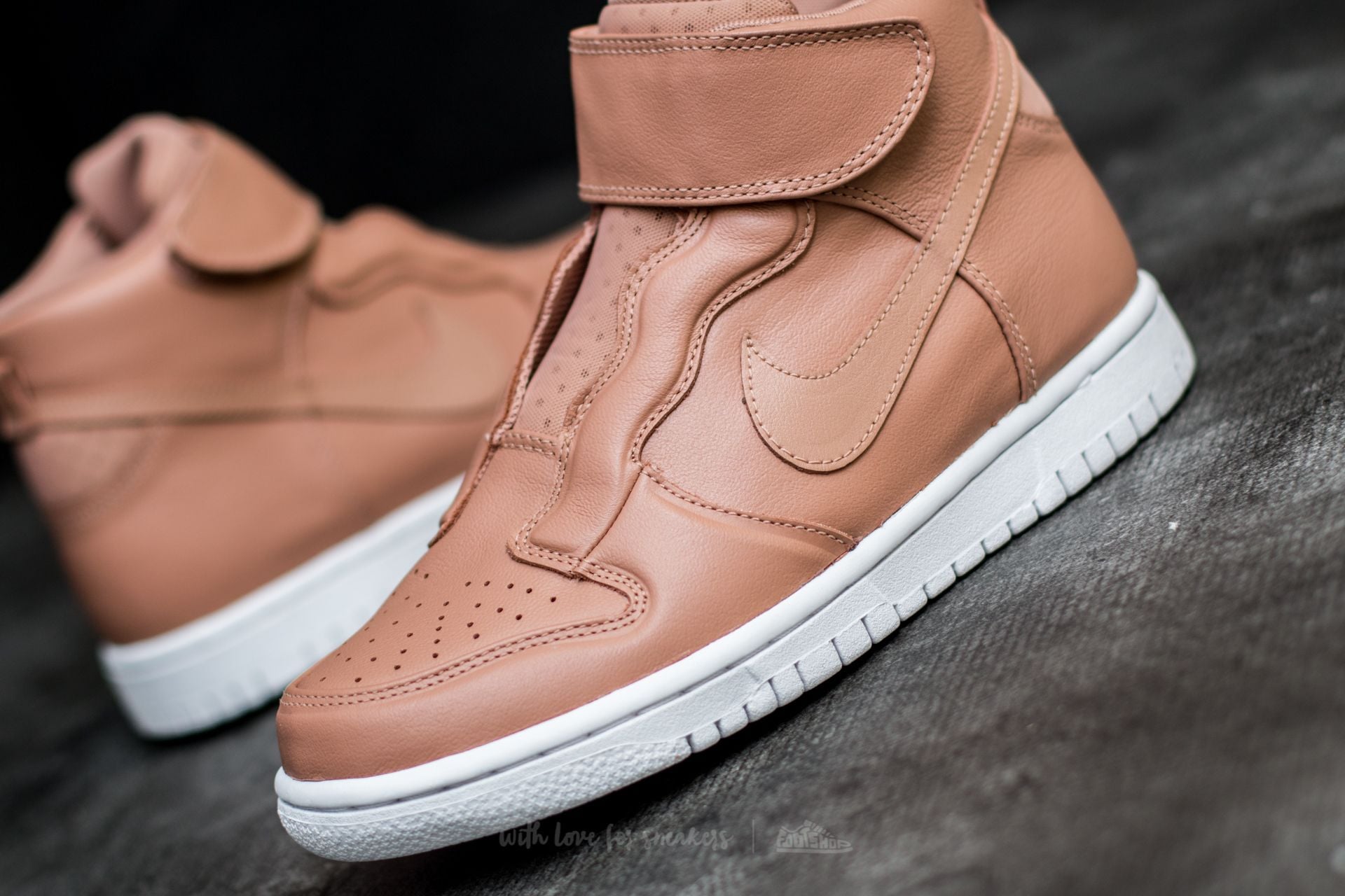 Women's shoes Nike Wmns Dunk Hi Ease Dusted Clay/ Dusted Clay-White ...