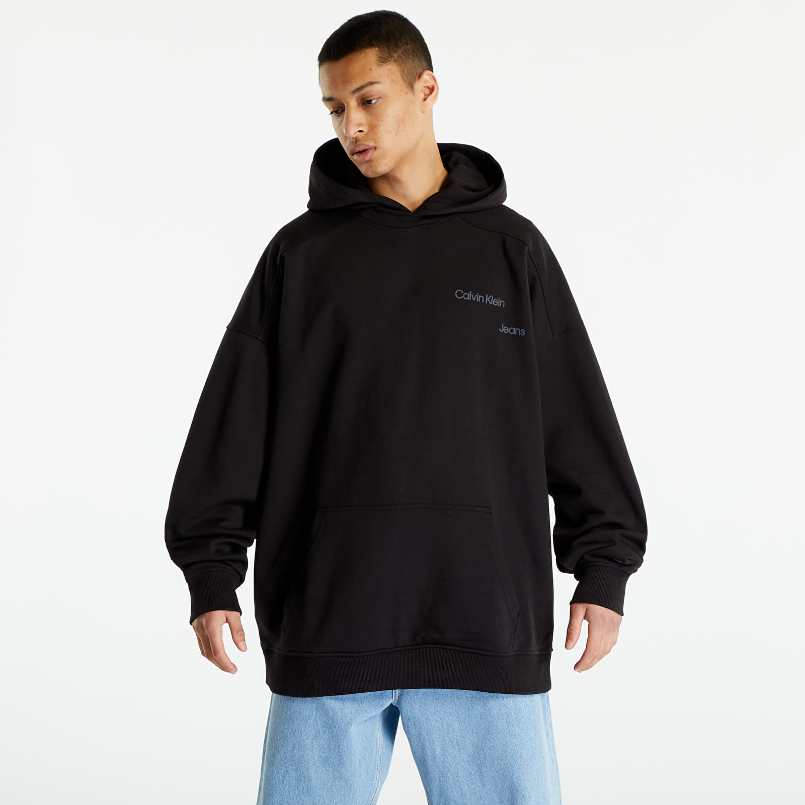 Calvin Klein Jeans Disrupted Logo Hoodie