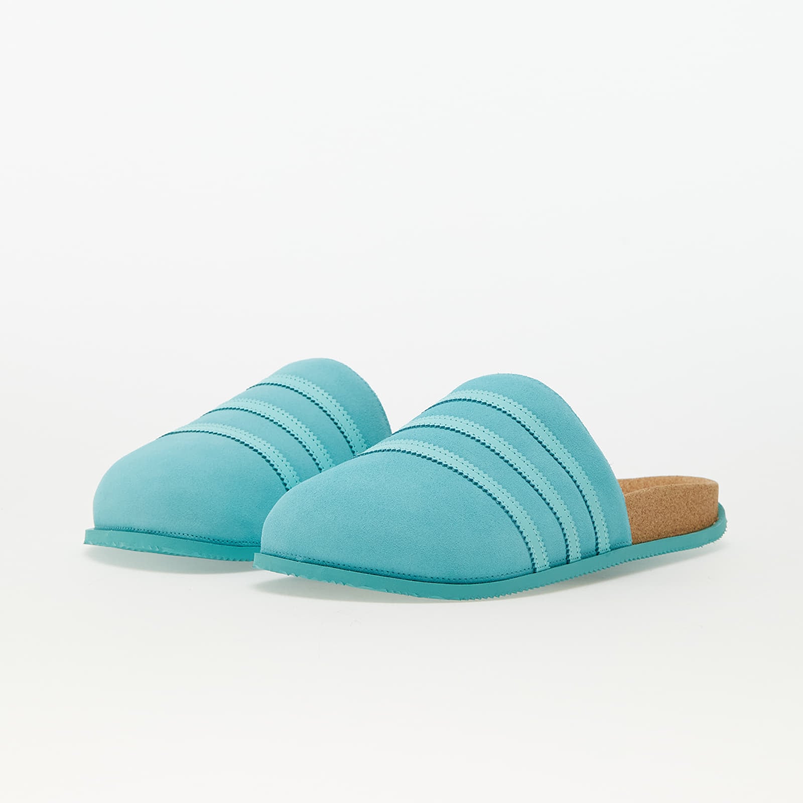 Încălțăminte și sneakerși pentru bărbați adidas Adimule Lea Easy Mint ...