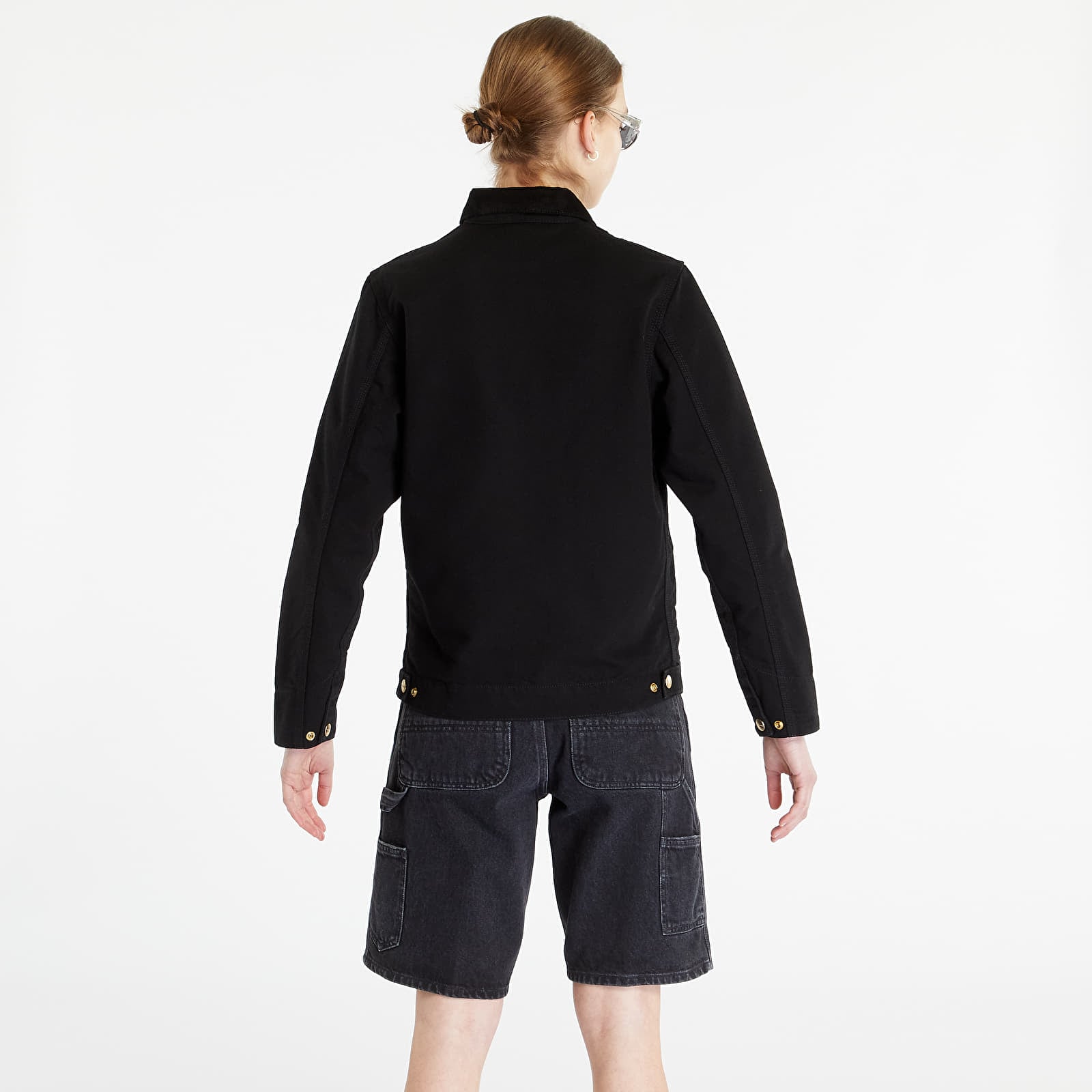 Jackets Carhartt WIP Detroit Jacket UNISEX Black/ Black Rinsed | Footshop