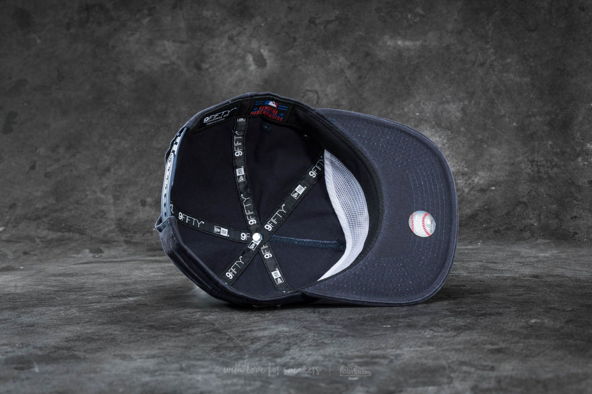 Caps New Era 9Ffity Chain Stitch New York Yankees Cap Navy | Footshop