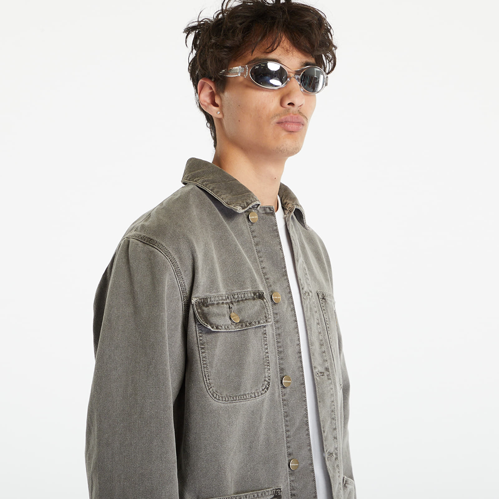 Jackets Carhartt WIP Michigan Chore Spring Coat Black (I026480.00EFH ...