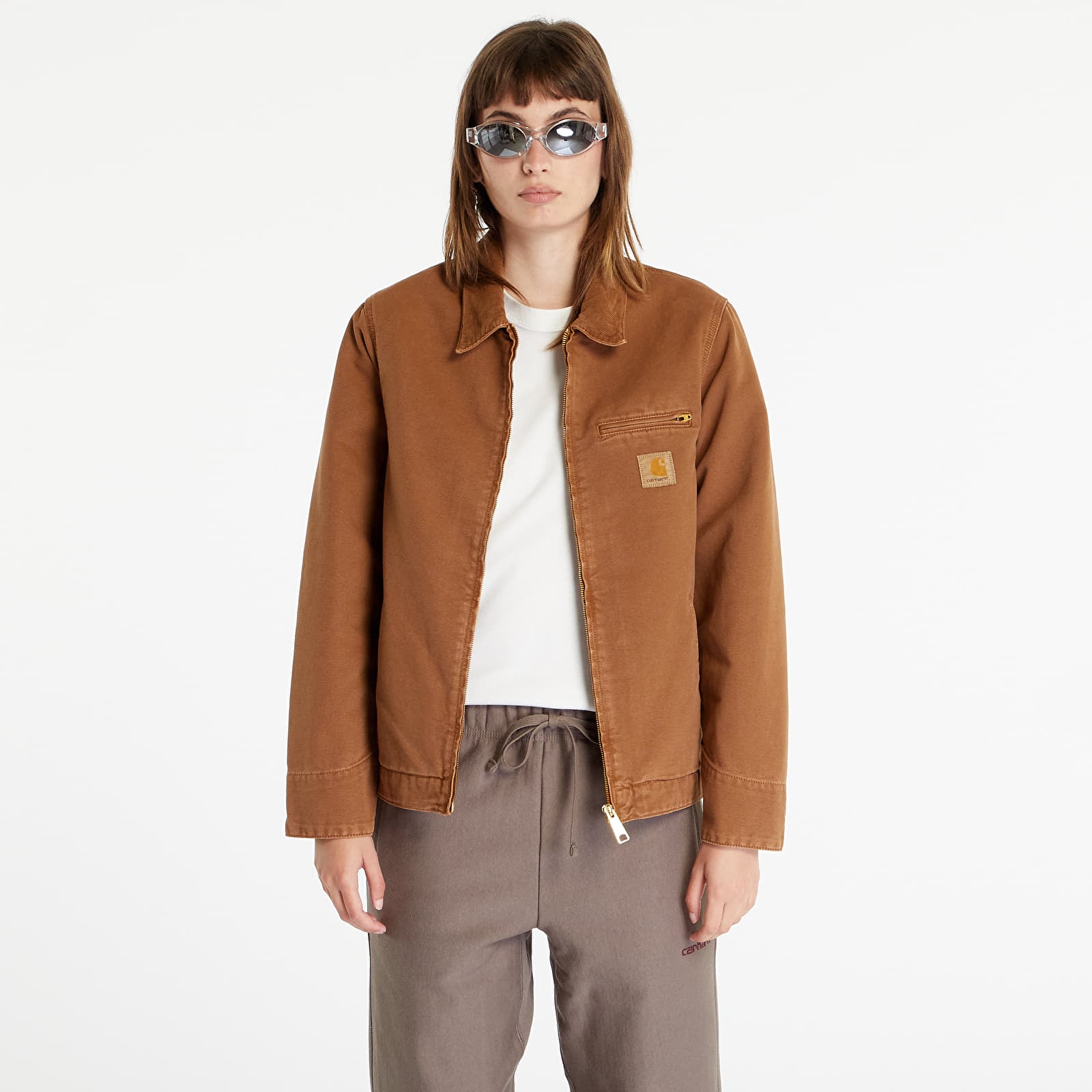 Jackets Carhartt WIP Detroit Spring Jacket Faded Tamarind | Footshop