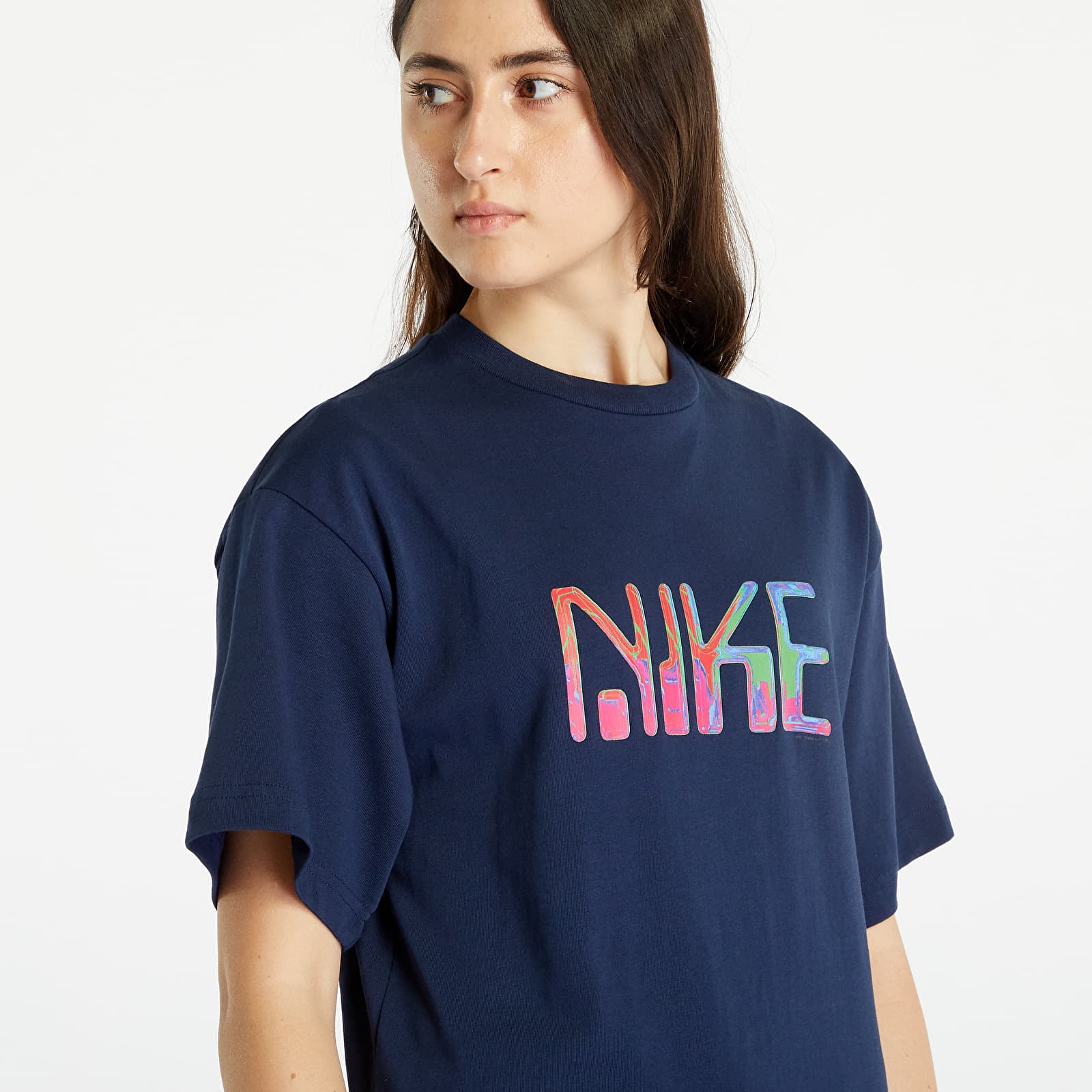 T-shirts Nike Sport Research Lab Heavy Metal Tee College Navy | Footshop
