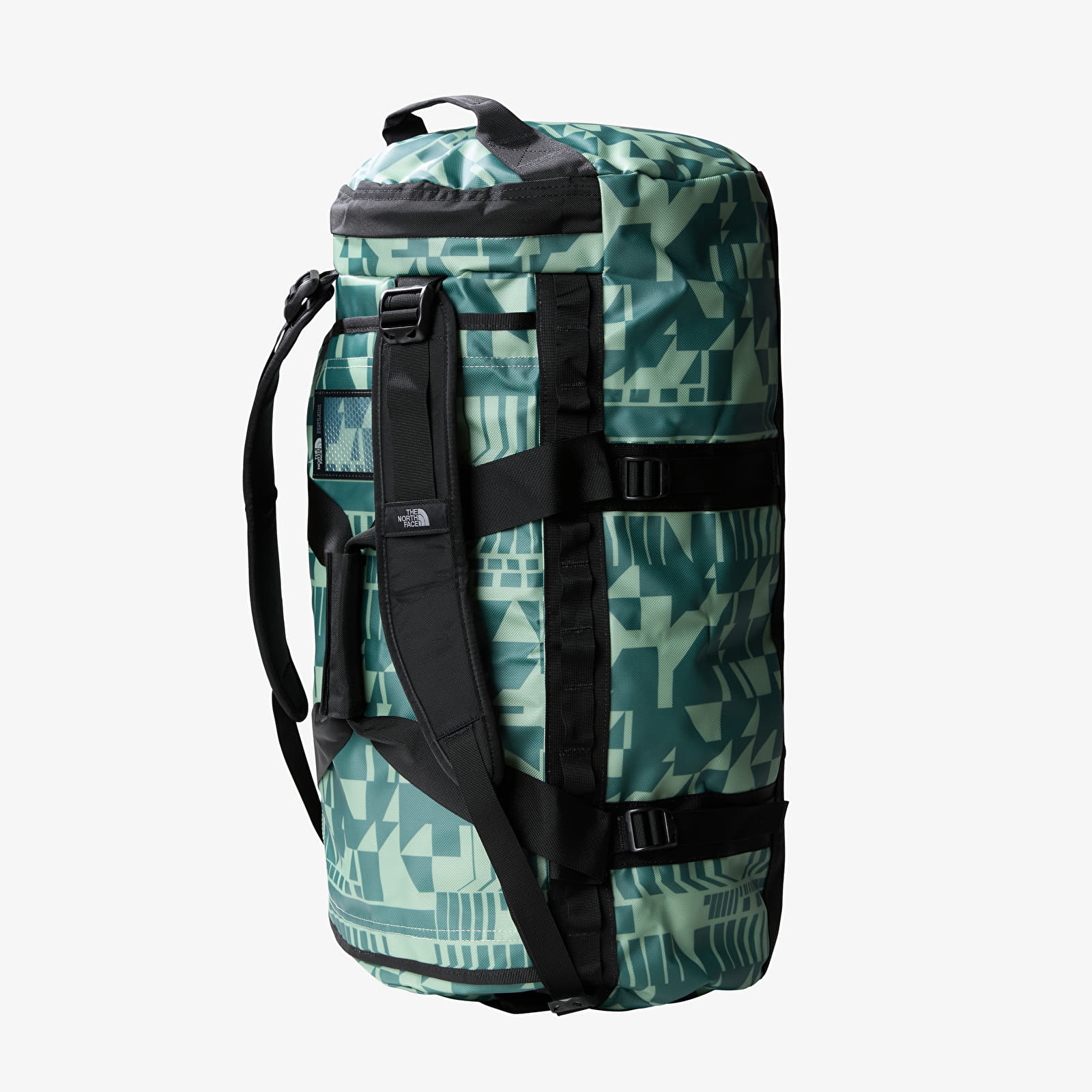 Duffle bag The North Face Base Camp Duffel - M Misty Sage Irregular ...