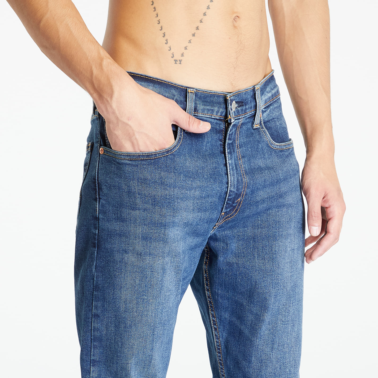 Jeans Levi's® 502 Taper Dark Indigo - Worn In (29507-0053) | Footshop