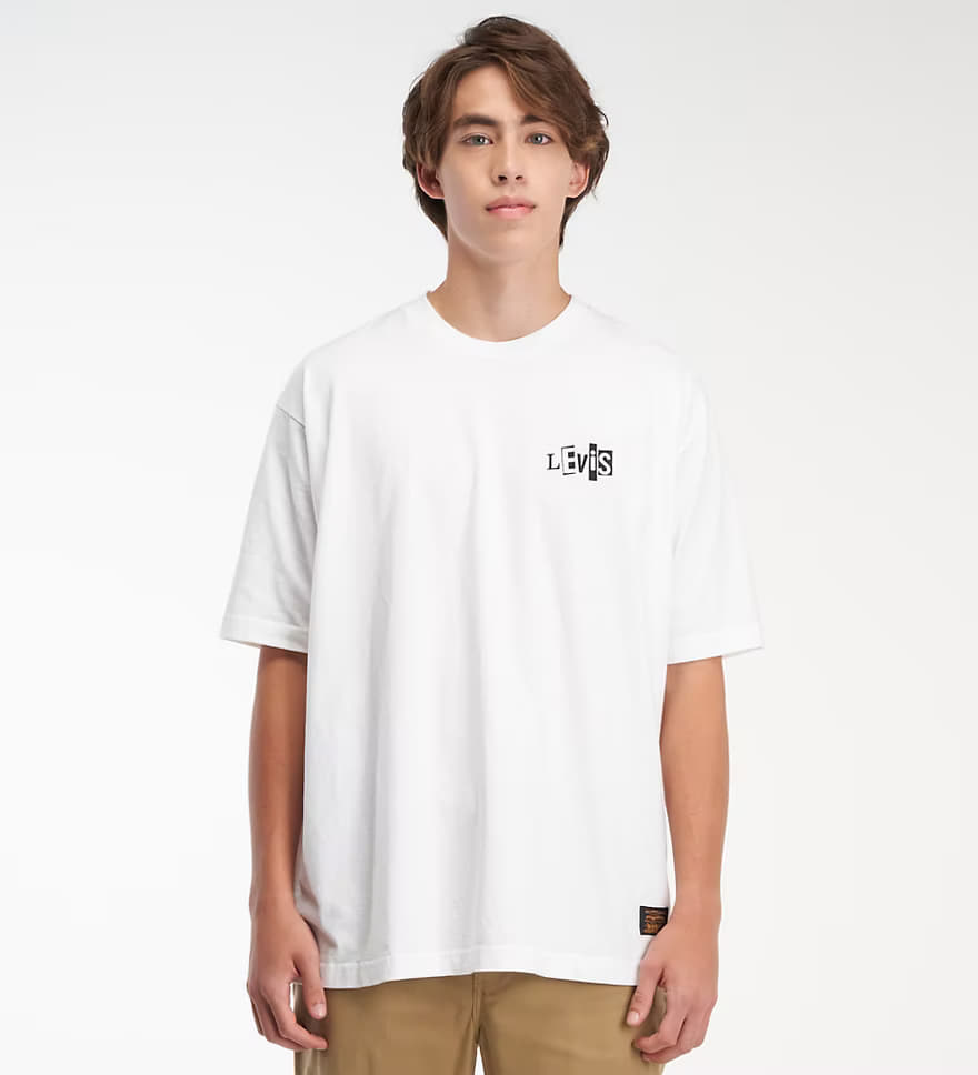 T-shirts Levi's® Skateboarding Graphic Boxy Tee White (A1005-0001 ...