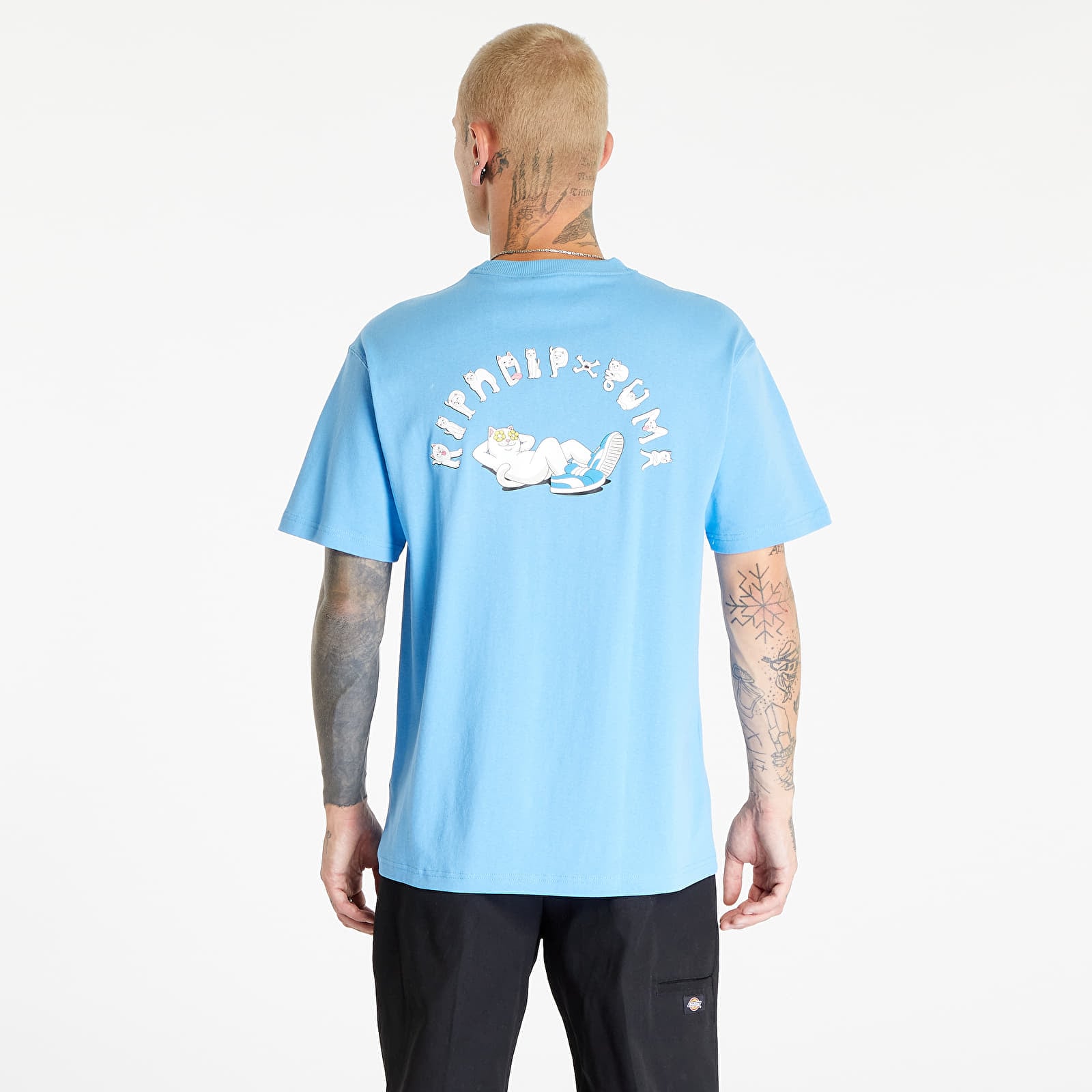 T-shirts Puma x RIPNDIP Graphic Tee Regal Blue (62219627) | Footshop