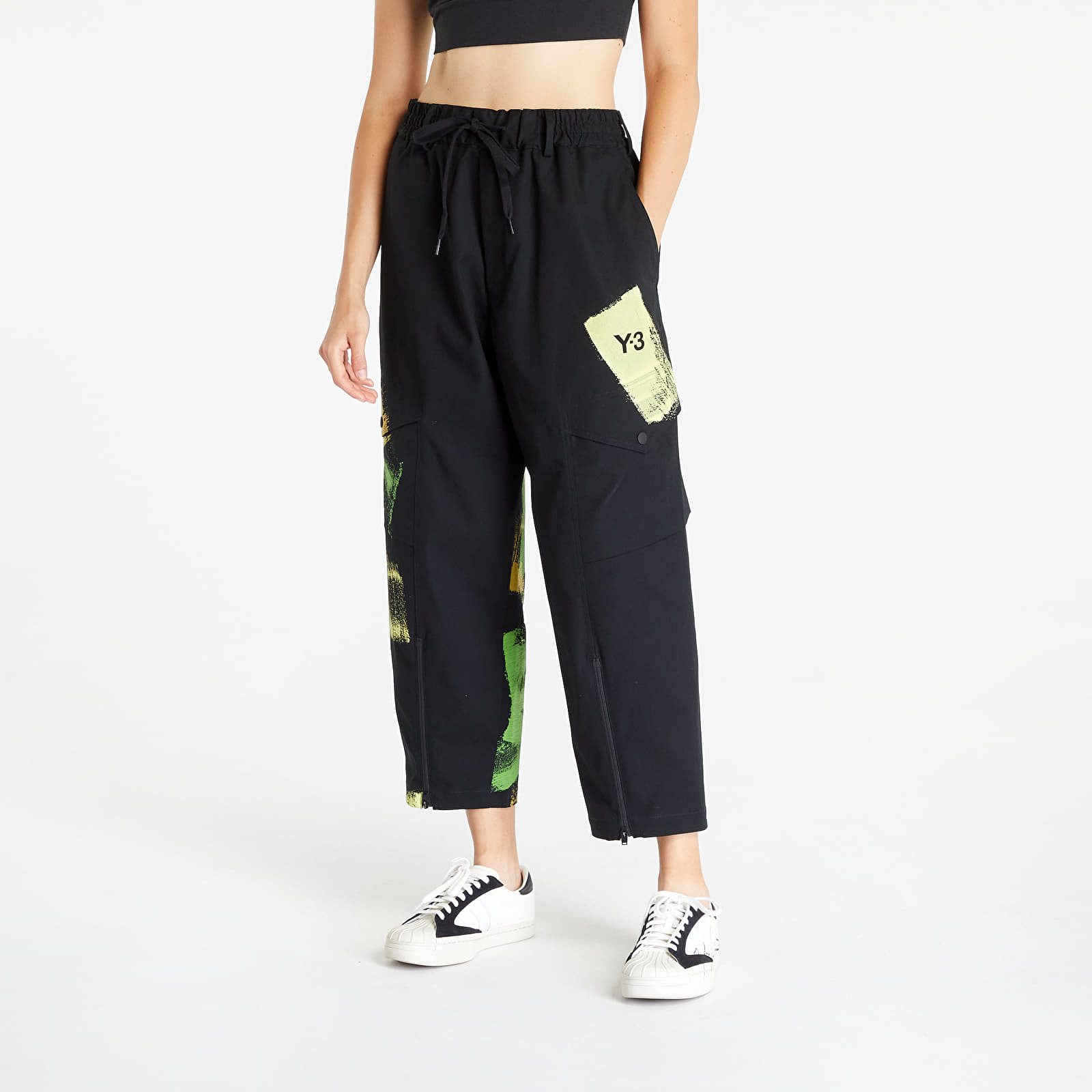Pants Y-3 Graphic Workwear Pants UNISEX Black (IP7950) | Footshop