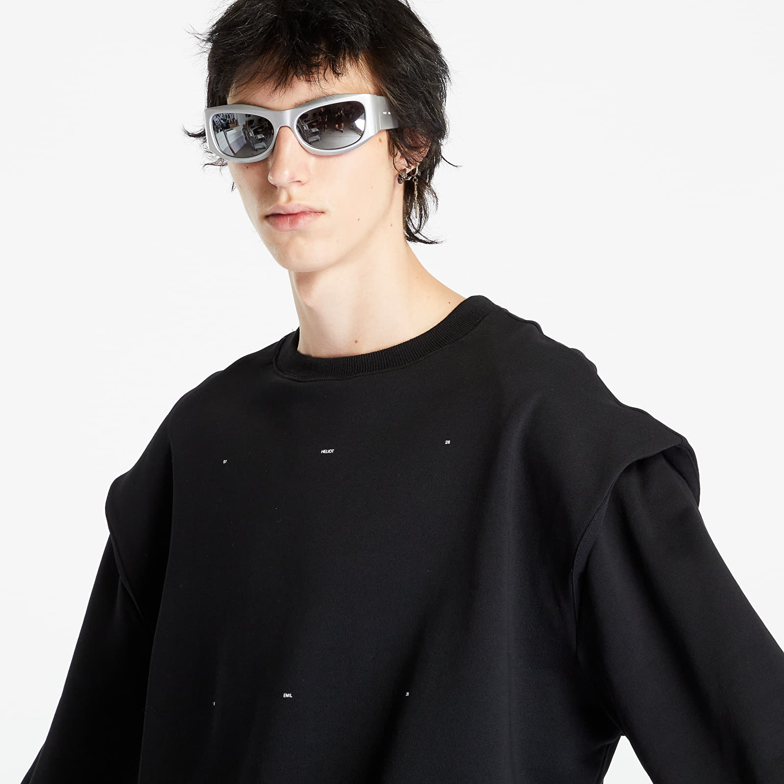 HELIOT EMIL Outline Logo Crewneck
