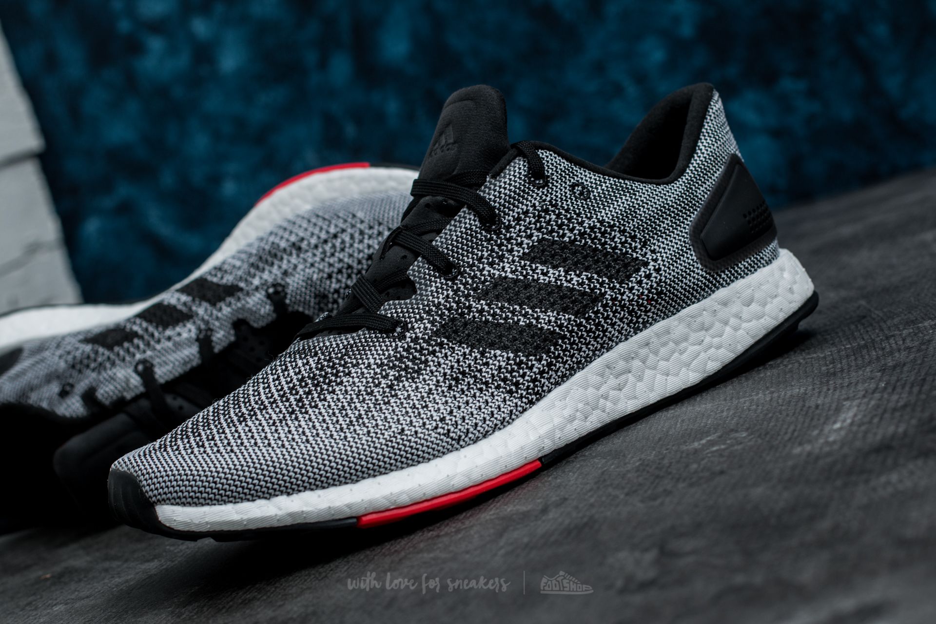 Men's shoes adidas PureBoost DPR Core Black/ Ftw White (S80993) | Footshop